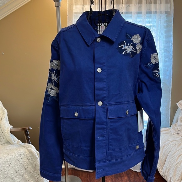 LuLaRoe | Jackets & Coats | Nwt Lularoe Brushed Denim Jacket | Poshmark